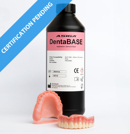 ASIGA DentaBASE Denture BaseR 1L – Fabdent Dental Products and Services